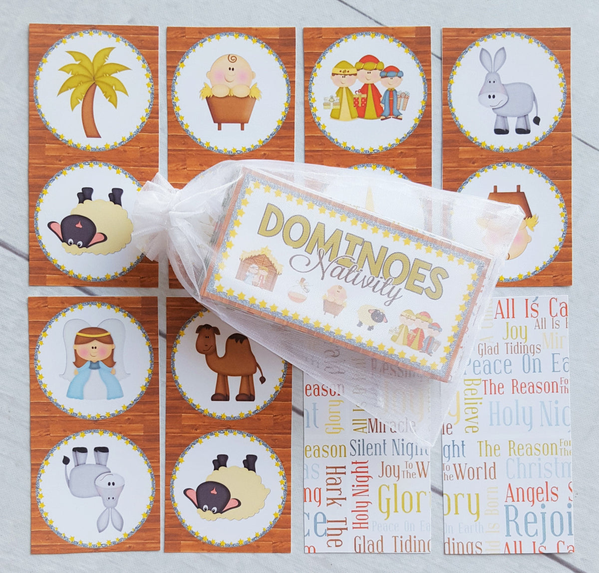 DOMINOES Game {Nativity} PRINTABLE – My Computer is My Canvas