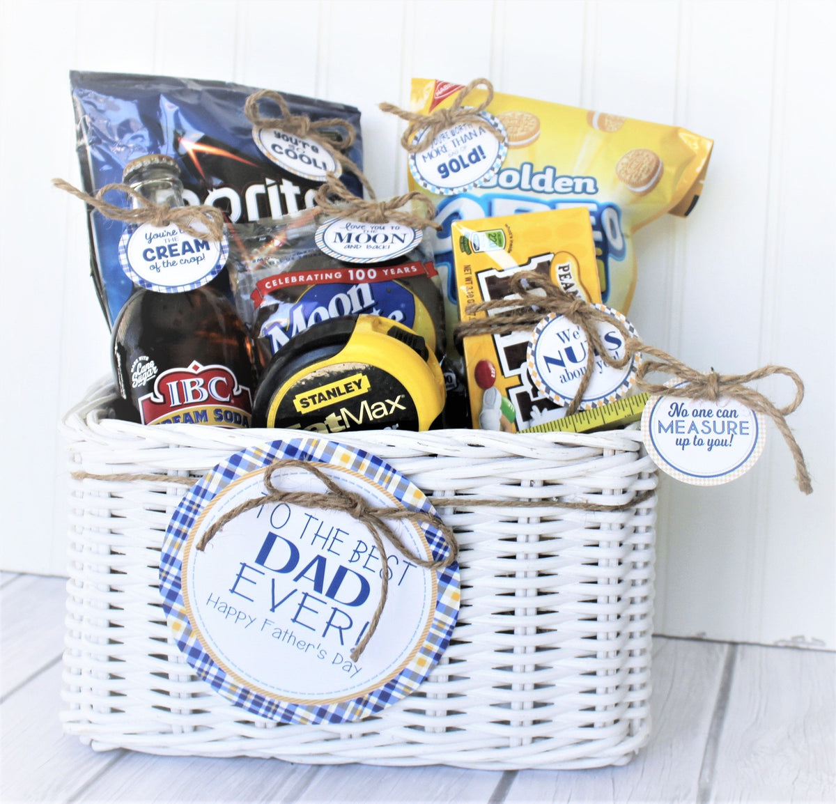 Father's Day Basket {Gift Tag Kit} PRINTABLE – My Computer is My Canvas