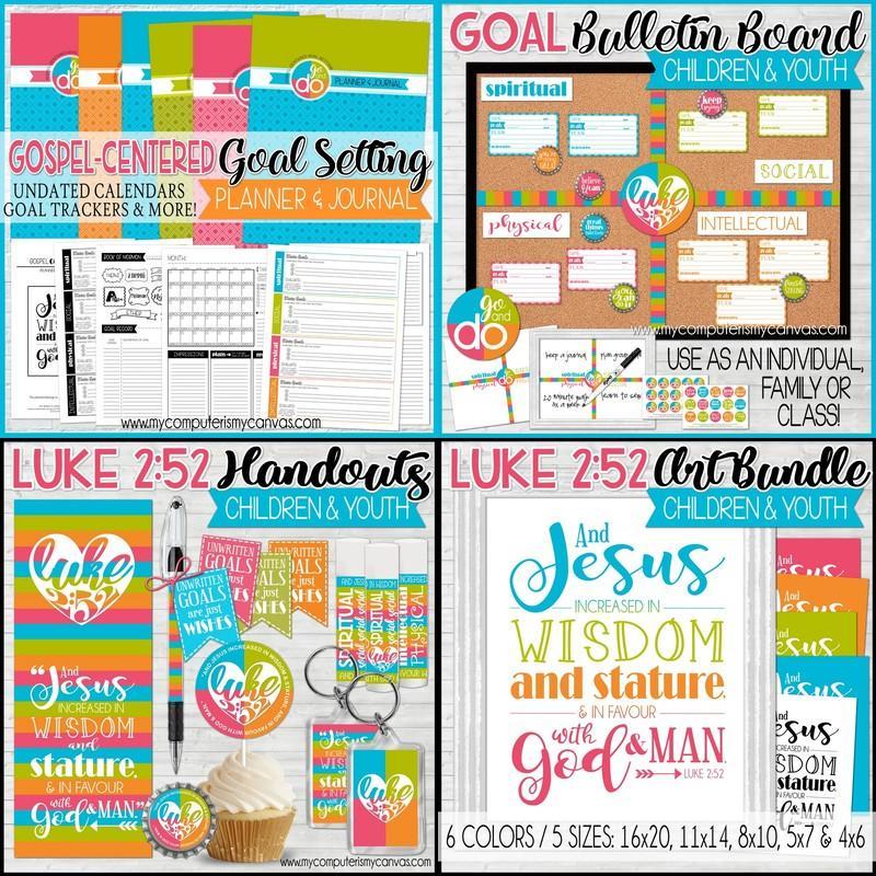 Gospel-Centered Goal Setting {BIG BUNDLE} PRINTABLE – Bloom to Balm ...