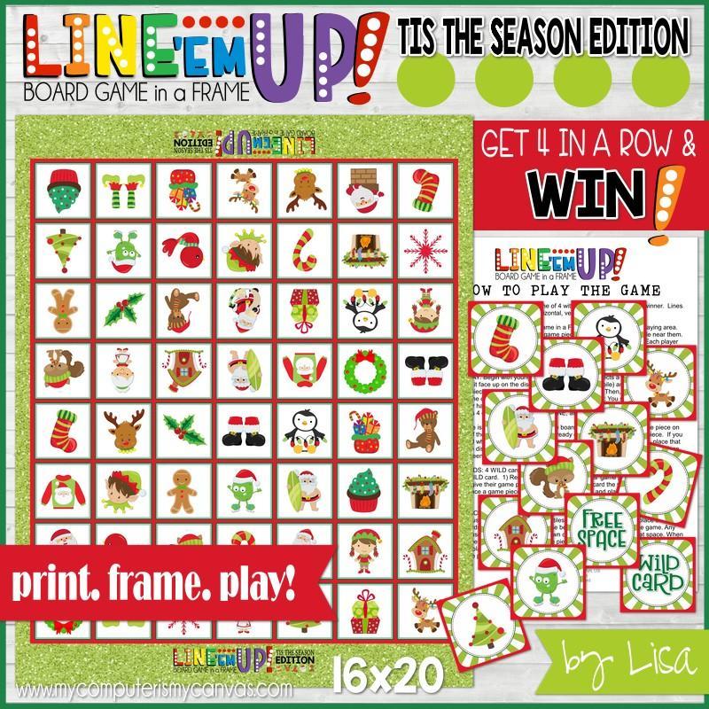 Tis the Season GAME TRIO PRINTABLE – My Computer is My Canvas