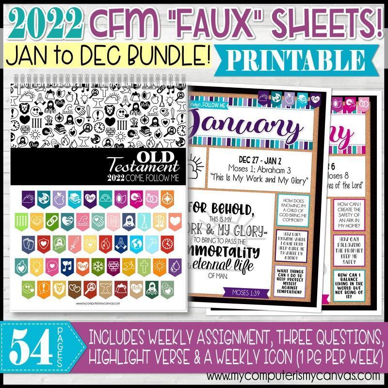 Old Testament Printables – My Computer is My Canvas