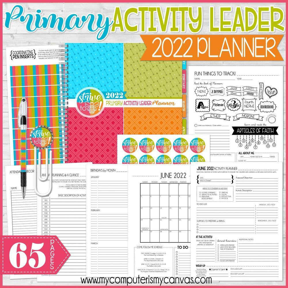 2022 Planners & Calendars – My Computer is My Canvas