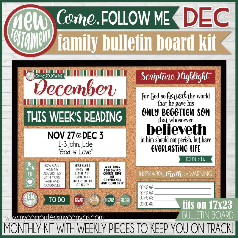 2023 CFM Family Bulletin Board Kits – My Computer is My Canvas