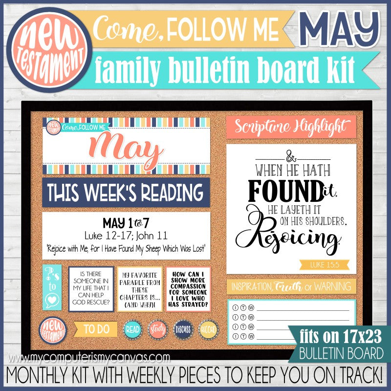 2023 CFM Family Bulletin Board Kits – My Computer is My Canvas