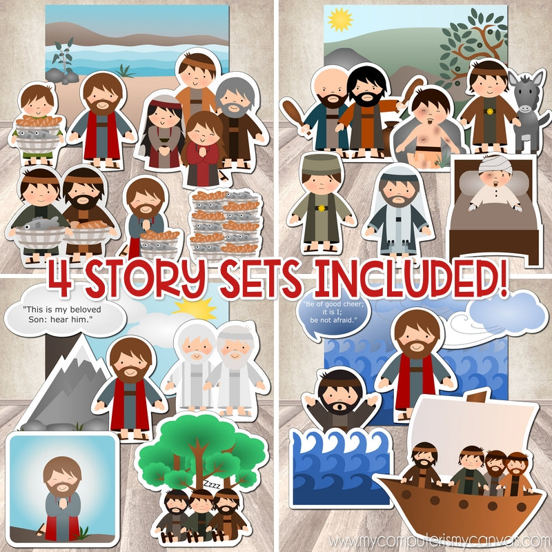 2023 CFM Story Board Kit 4 {NEW Testament} PRINTABLE – My Computer is ...