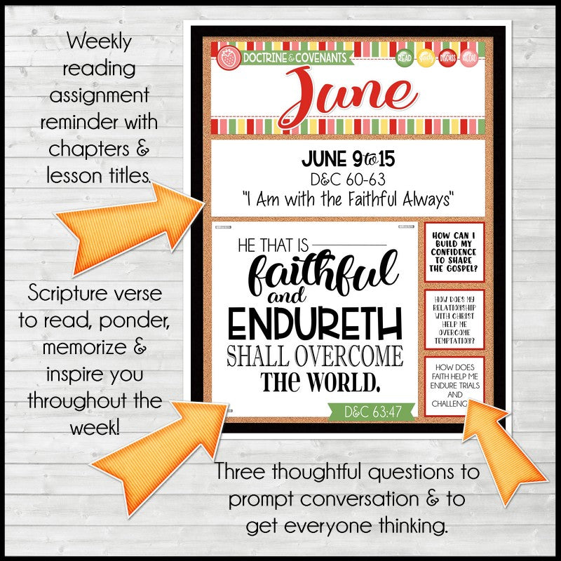 2025 {D&C} CFM "FAUX" WEEKLY Bulletin Board Pages {JAN-DEC} PRINTABLE ...