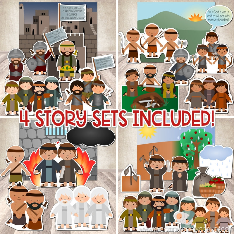 CFM BOOK of MORMON Story Board {KIT 7} Printable – Bloom to Balm | My ...