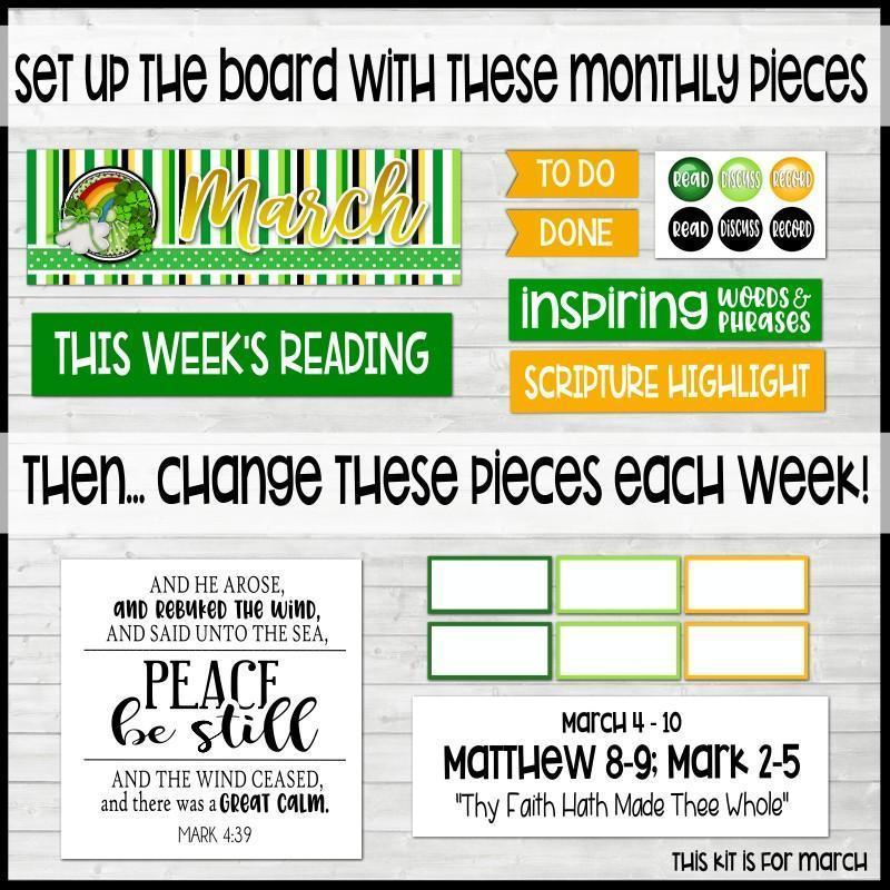 CFM Family Bulletin Board BUNDLE {MAR-DEC} – My Computer is My Canvas