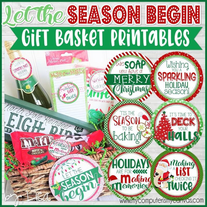Let the SEASON Begin {Gift Tag Kit} PRINTABLE – Bloom to Balm | My ...