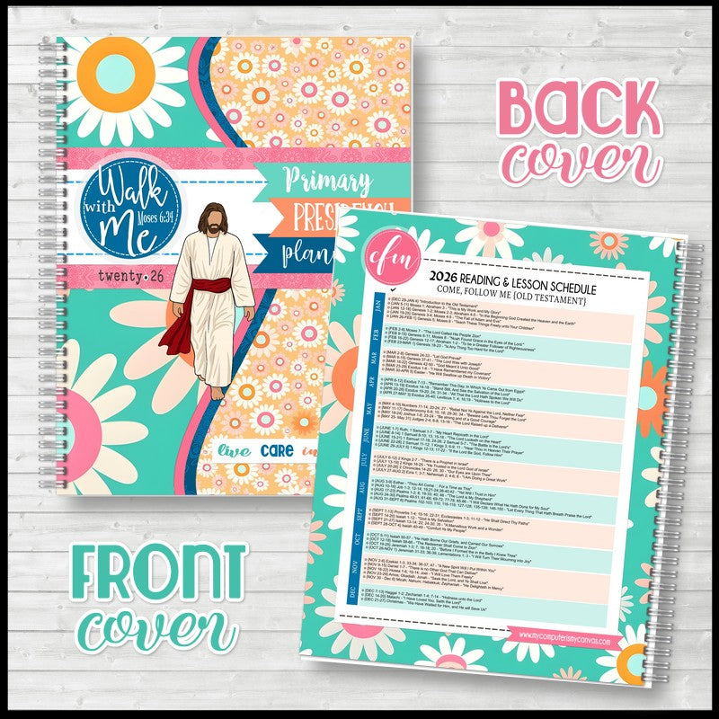 PRINT & SHIP: 2026 Primary PRESIDENCY PLANNER – My Computer is My Canvas